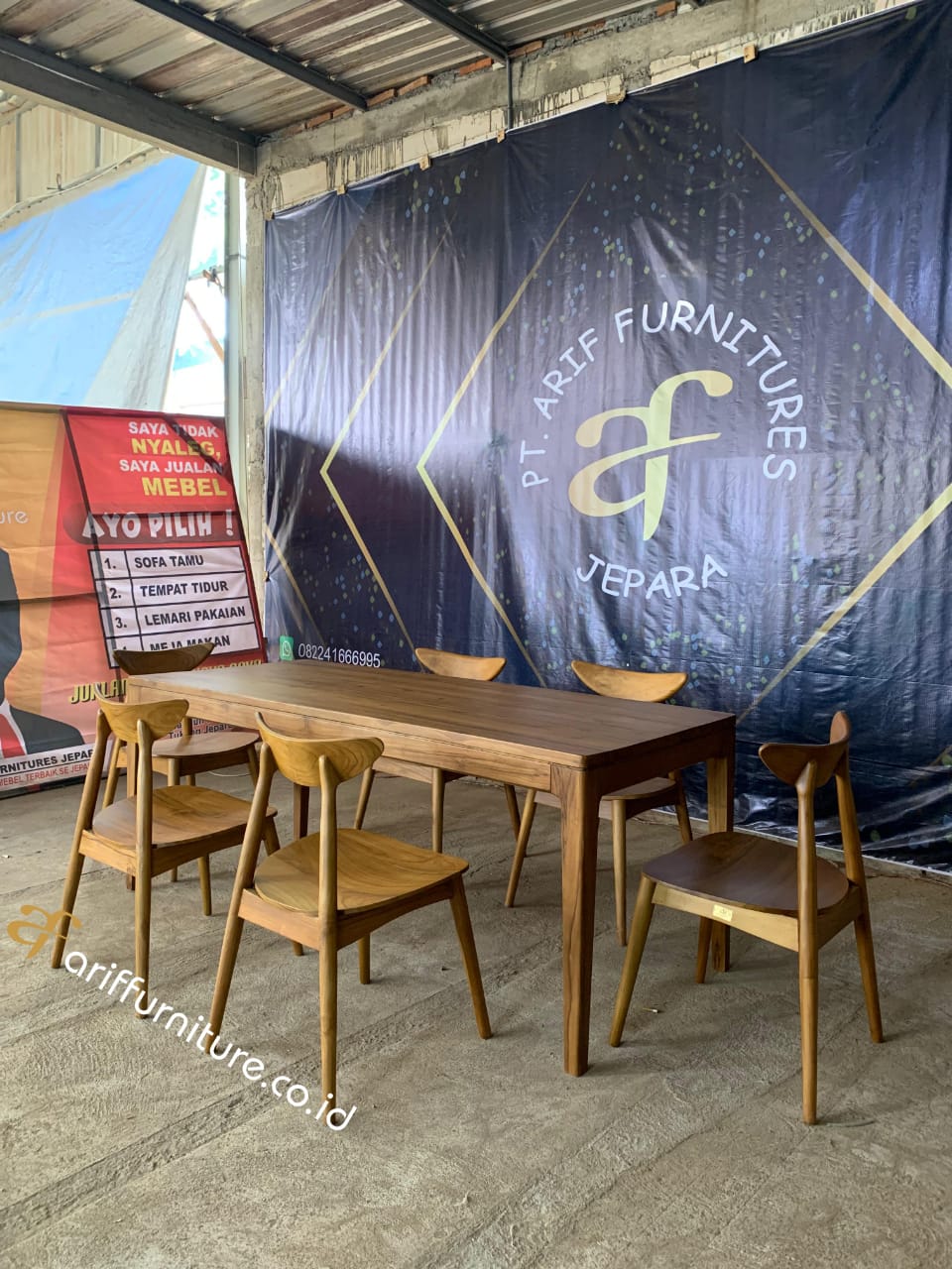 Set Kursi Cafe Meja Makan Minimalis - PT. Arif Furnitures Jepara